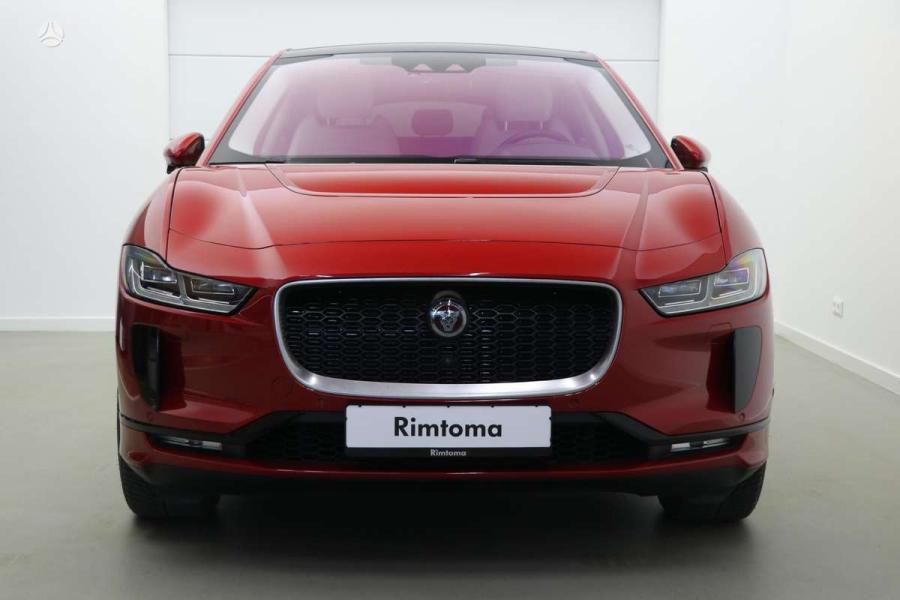 Red Jaguar I-Pace 2019 in Vilnius, with an engine capacity of 0.00 L and mileage of 75 thousand km for 24990 €, photo 7 on AUTOMOTO.COM.LV