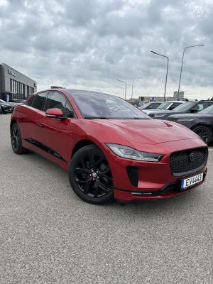 Sarkans Jaguar I-Pace 2020 Viļņa, ar dzinēja tilpumu 0.00 L un nobraukumu 108 tūkst. km par 25000 €, foto  vietnē AUTOMOTO.COM.LV
