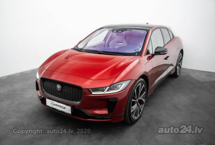 Red Jaguar I-Pace 2019 in Tallinn, with an engine capacity of 0.00 L and mileage of 108 thousand km for 21999 €, photo 1 on AUTOMOTO.COM.LV