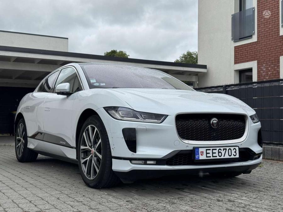 Balts Jaguar I-Pace 2019 Klaipėda, ar dzinēja tilpumu 0.00 L un nobraukumu 156 tūkst. km par 21500 €, foto 7 vietnē AUTOMOTO.COM.LV