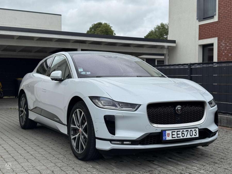 Balts Jaguar I-Pace 2019 Klaipėda, ar dzinēja tilpumu 0.00 L un nobraukumu 156 tūkst. km par 21500 €, foto 9 vietnē AUTOMOTO.COM.LV