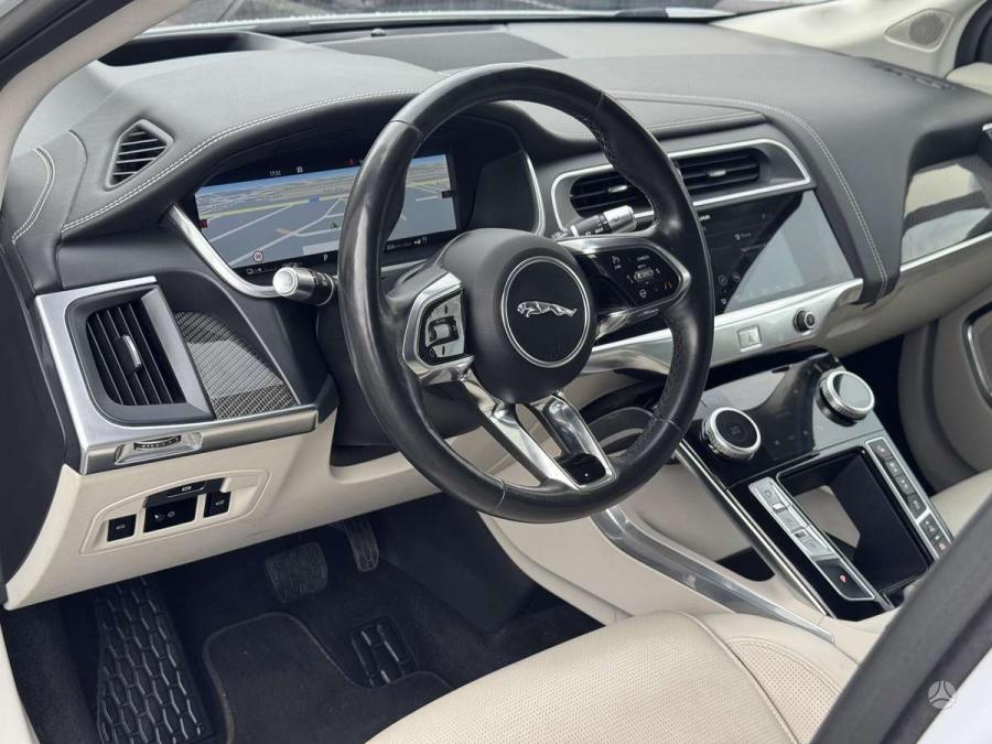 Balts Jaguar I-Pace 2019 Klaipėda, ar dzinēja tilpumu 0.00 L un nobraukumu 156 tūkst. km par 21500 €, foto 21 vietnē AUTOMOTO.COM.LV