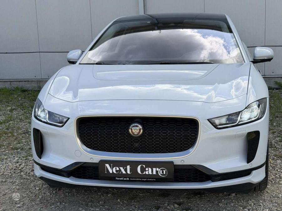 Белый Ягуар I-Pace 2019 в Каунас, объемом двигателя 0.00 л и пробегом 103 тыс. км за 21900 €, фото 3 на AUTOMOTO.COM.LV