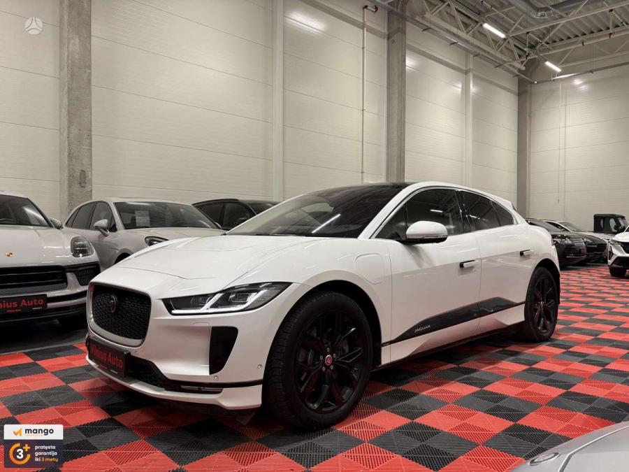 Белый Ягуар I-Pace 2020 в Вильнюс, объемом двигателя 0.00 л и пробегом 84 тыс. км за 24990 €, фото 1 на AUTOMOTO.COM.LV