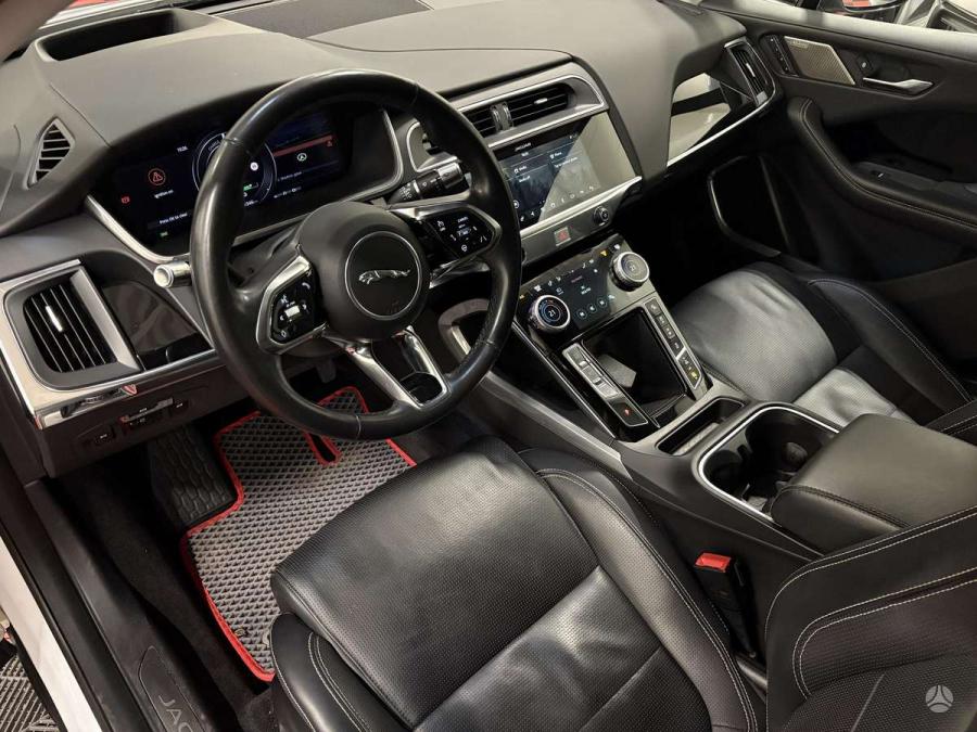 Белый Ягуар I-Pace 2020 в Вильнюс, объемом двигателя 0.00 л и пробегом 84 тыс. км за 24490 €, фото 12 на AUTOMOTO.COM.LV
