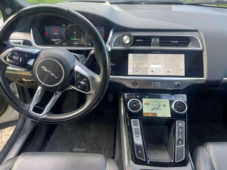 Balts Jaguar I-Pace 2021 Kauņa, ar dzinēja tilpumu 0.00 L un nobraukumu 100 tūkst. km par 19500 €, foto 8 vietnē AUTOMOTO.COM.LV