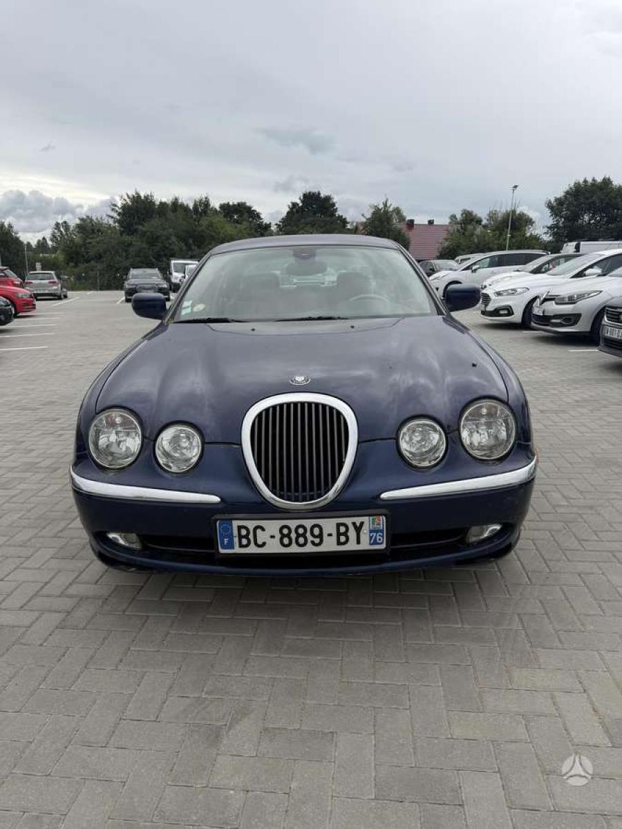 Zils Jaguar S-Type 2001 Tauragė, ar dzinēja tilpumu 2.97 L un nobraukumu 153 tūkst. km par 1500 €, foto 4 vietnē AUTOMOTO.COM.LV
