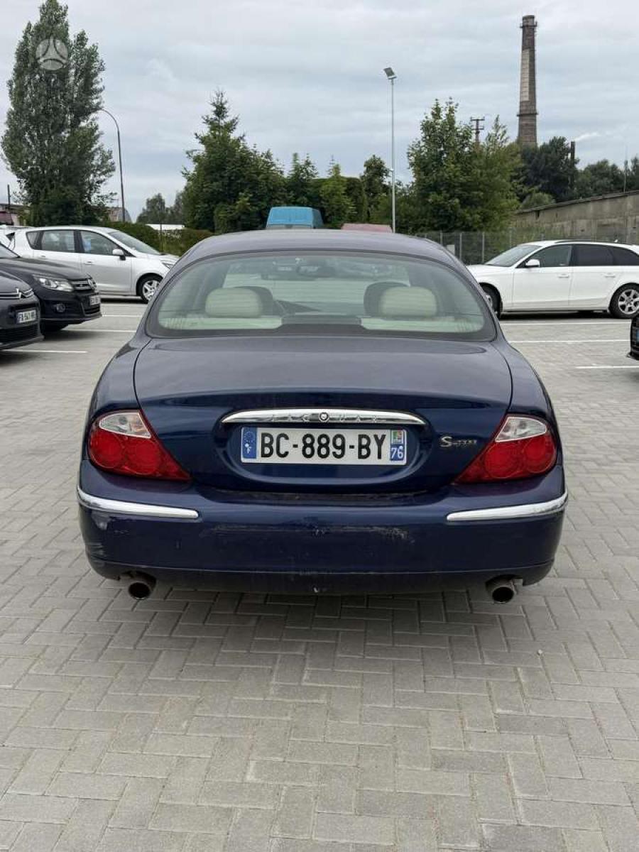 Zils Jaguar S-Type 2001 Tauragė, ar dzinēja tilpumu 2.97 L un nobraukumu 153 tūkst. km par 1500 €, foto 6 vietnē AUTOMOTO.COM.LV