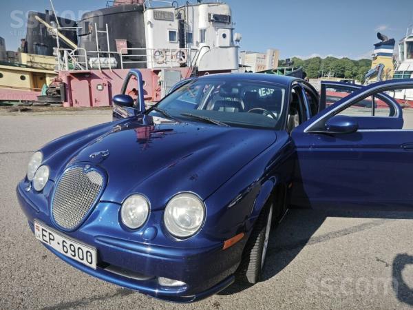 Zils Jaguar S-Type 2002 Liepāja, ar dzinēja tilpumu 3.00 L un nobraukumu 159 tūkst. km par 3000 €, foto 2 vietnē AUTOMOTO.COM.LV