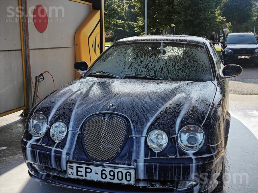 Zils Jaguar S-Type 2002 Liepāja, ar dzinēja tilpumu 3.00 L un nobraukumu 159 tūkst. km par 3000 €, foto 6 vietnē AUTOMOTO.COM.LV