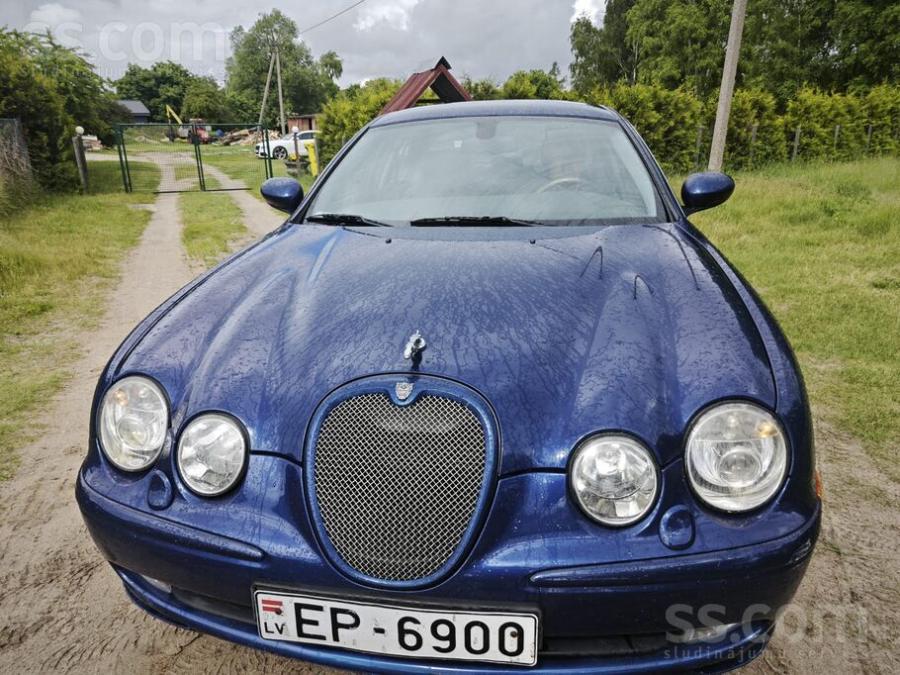 Zils Jaguar S-Type 2002 Liepāja, ar dzinēja tilpumu 3.00 L un nobraukumu 159 tūkst. km par 3000 €, foto 7 vietnē AUTOMOTO.COM.LV