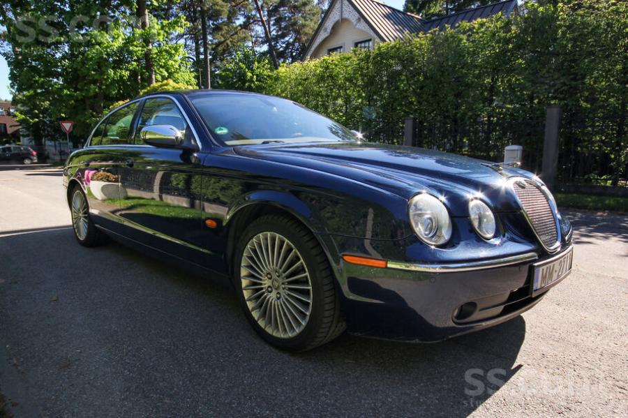 Zils Jaguar S-Type 2006 Jūrmala, ar dzinēja tilpumu 2.70 L un nobraukumu 217 tūkst. km par 3950 €, foto 1 vietnē AUTOMOTO.COM.LV