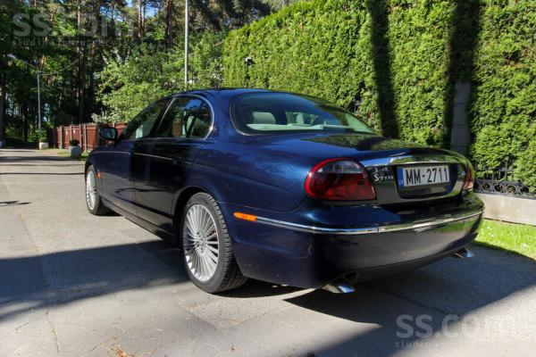 Zils Jaguar S-Type 2006 Jūrmala, ar dzinēja tilpumu 2.70 L un nobraukumu 217 tūkst. km par 3950 €, foto 2 vietnē AUTOMOTO.COM.LV