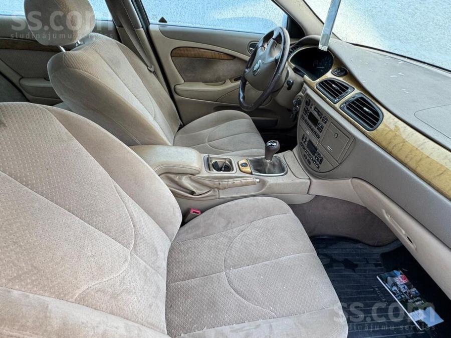 Green Jaguar S-Type 1999 in Riga, with an engine capacity of 3.00 L and mileage of 200 thousand km for 1100 €, photo 6 on AUTOMOTO.COM.LV