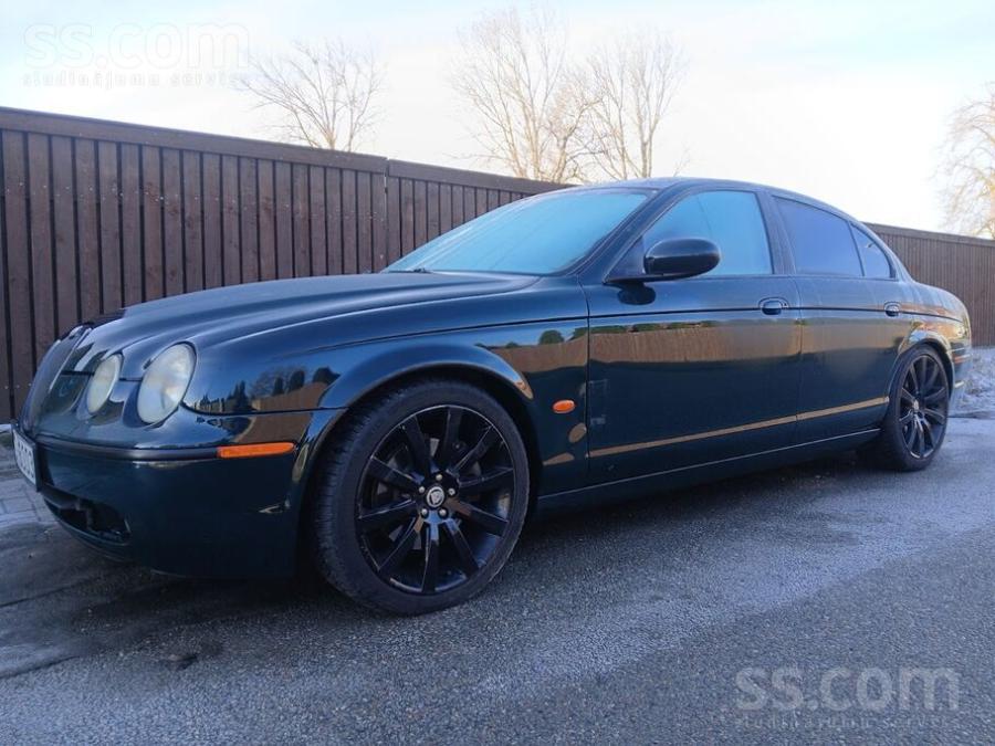 Zaļš Jaguar S-Type 2005 Liepāja, ar dzinēja tilpumu 2.70 L un nobraukumu 290 tūkst. km par 2150 €, foto 2 vietnē AUTOMOTO.COM.LV