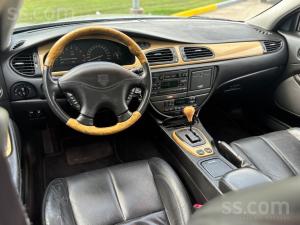 Pelēks Jaguar S-Type 2000 Rīga, ar dzinēja tilpumu 4.00 L un nobraukumu 193 tūkst. km par 3700 €, foto 6 vietnē AUTOMOTO.COM.LV