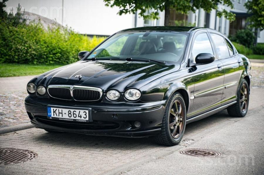 Black Jaguar X-Type 2004 in Riga, with an engine capacity of 2.00 L and mileage of 0 thousand km for 590 €, photo 1 on AUTOMOTO.COM.LV