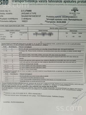 Melns Jaguar X-Type 2005 Rīga, ar dzinēja tilpumu 2.50 L un nobraukumu 168 tūkst. km par 1100 €, foto 6 vietnē AUTOMOTO.COM.LV