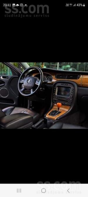 Melns Jaguar X-Type 2005 Rīga, ar dzinēja tilpumu 2.50 L un nobraukumu 168 tūkst. km par 1100 €, foto 7 vietnē AUTOMOTO.COM.LV