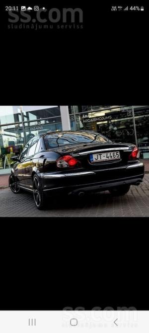 Melns Jaguar X-Type 2005 Rīga, ar dzinēja tilpumu 2.50 L un nobraukumu 168 tūkst. km par 1100 €, foto 9 vietnē AUTOMOTO.COM.LV