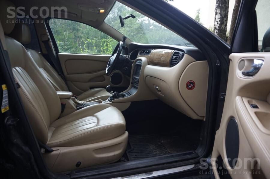 Melns Jaguar X-Type 2007 Jūrmala, ar dzinēja tilpumu 2.20 L un nobraukumu 198 tūkst. km par 1495 €, foto 13 vietnē AUTOMOTO.COM.LV