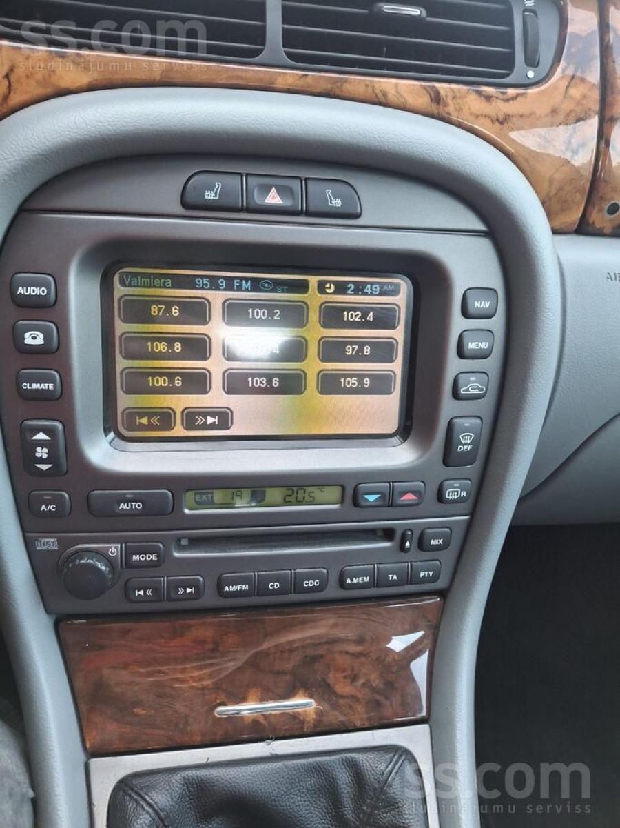 Melns Jaguar X-Type 2006 Valmiera, ar dzinēja tilpumu 2.20 L un nobraukumu 260 tūkst. km par 2600 €, foto 10 vietnē AUTOMOTO.COM.LV