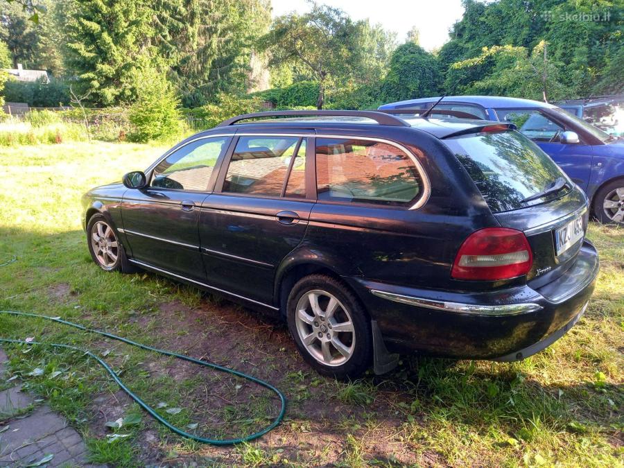 Melns Jaguar X-Type 2006 Kauņa, ar dzinēja tilpumu 2.00 L un nobraukumu 232 tūkst. km par 1300 €, foto 6 vietnē AUTOMOTO.COM.LV