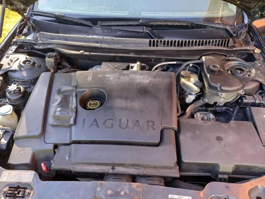 Melns Jaguar X-Type 2006 Kauņa, ar dzinēja tilpumu 2.00 L un nobraukumu 232 tūkst. km par 1300 €, foto 8 vietnē AUTOMOTO.COM.LV