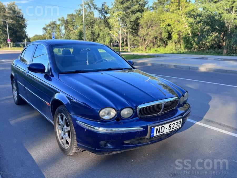 Blue Jaguar X-Type 2003 in Riga, with an engine capacity of 2.00 L and mileage of 227 thousand km for 1900 €, photo 1 on AUTOMOTO.COM.LV
