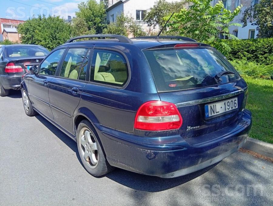 Синий Ягуар Х-Тайп 2007 в Рига, объемом двигателя 2.20 л и пробегом 244 тыс. км за 2500 €, фото 8 на AUTOMOTO.COM.LV
