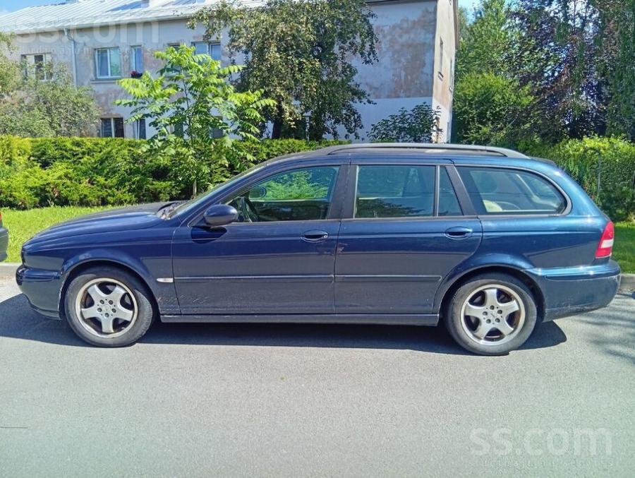 Blue Jaguar X-Type 2007 in Riga, with an engine capacity of 2.20 L and mileage of 244 thousand km for 1900 €, photo 4 on AUTOMOTO.COM.LV