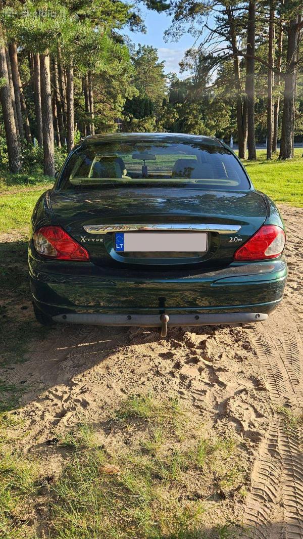 Zaļš Jaguar X-Type 2006 Kauņa, ar dzinēja tilpumu 2.00 L un nobraukumu 244 tūkst. km par 1200 €, foto 1 vietnē AUTOMOTO.COM.LV