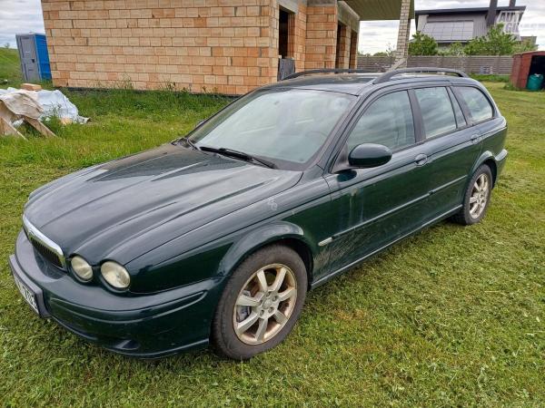 Zaļš Jaguar X-Type 2004 Kaišiadorys, ar dzinēja tilpumu 2.00 L un nobraukumu 354 tūkst. km par 700 €, foto 2 vietnē AUTOMOTO.COM.LV