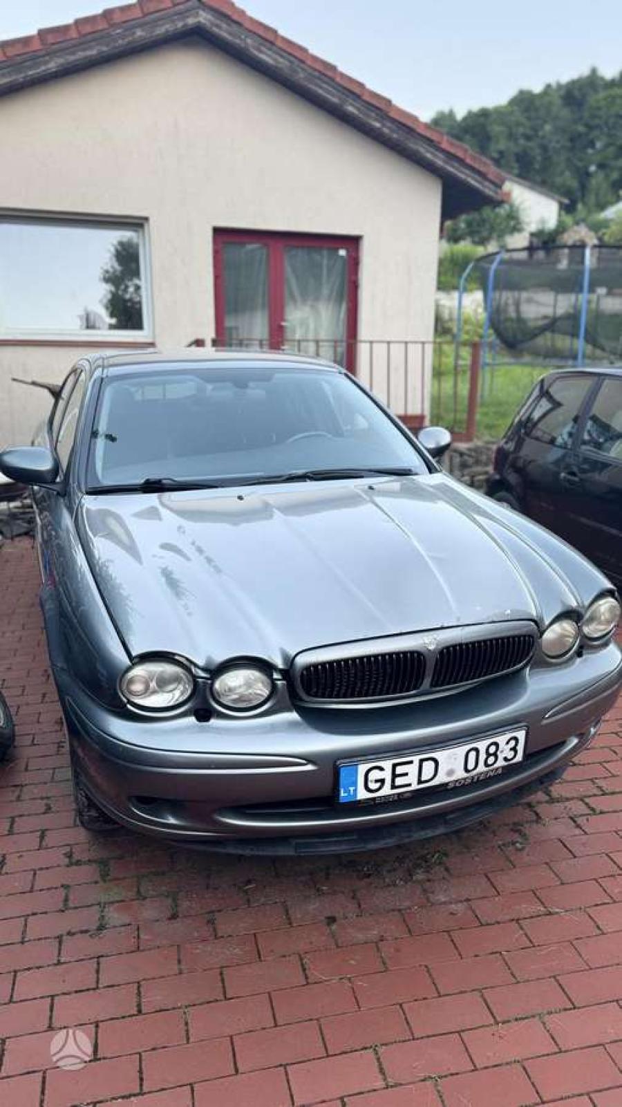 Grey Jaguar X-Type 2004 in Vilnius, with an engine capacity of 2.00 L and mileage of 248 thousand km for 1250 €, photo 29 on AUTOMOTO.COM.LV
