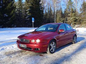 Red Jaguar X-Type 2008 in Vilnius, with an engine capacity of 2.20 L and mileage of 278 thousand km for 3500 €, photo  on AUTOMOTO.COM.LV