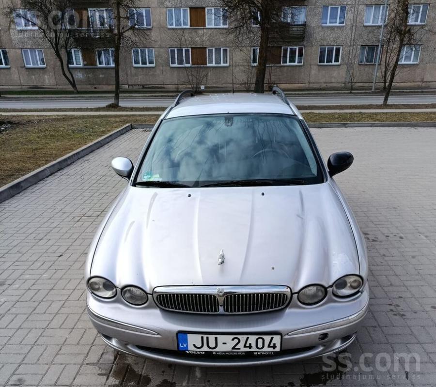 Jaguar X-Type 2004 Rēzekne, ar dzinēja tilpumu 2.00 L un nobraukumu 440 tūkst. km par 899 €, foto 1 vietnē AUTOMOTO.COM.LV