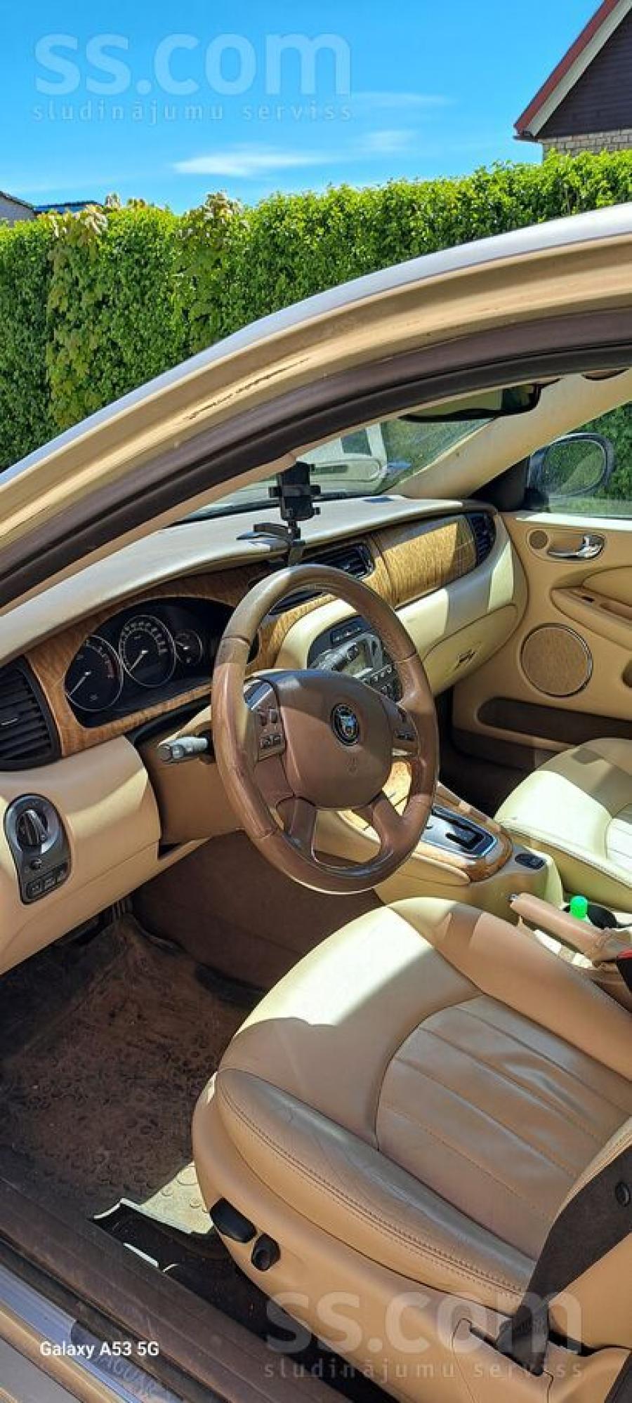 Jaguar X-Type 2007 Tukums, ar dzinēja tilpumu 2.50 L un nobraukumu 217 tūkst. km par 3000 €, foto 7 vietnē AUTOMOTO.COM.LV