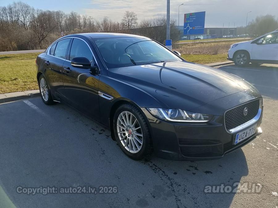 Black Jaguar XE 2015 in Keila, with an engine capacity of 2.00 L and mileage of 262 thousand km for 6900 €, photo 1 on AUTOMOTO.COM.LV