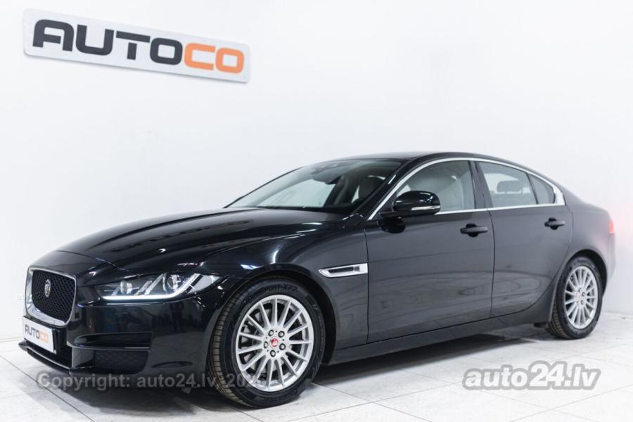 Black Jaguar XE 2016 in Tallinn, with an engine capacity of 2.00 L and mileage of 159 thousand km for 8999 €, photo 1 on AUTOMOTO.COM.LV
