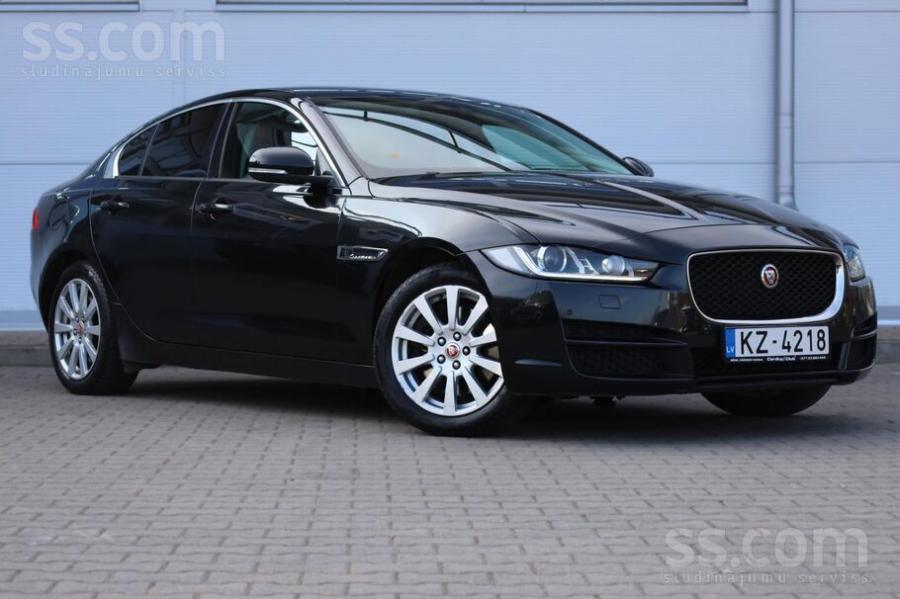 Black Jaguar XE 2017 in Riga, with an engine capacity of 2.00 L and mileage of 0 thousand km for 7995 €, photo 3 on AUTOMOTO.COM.LV