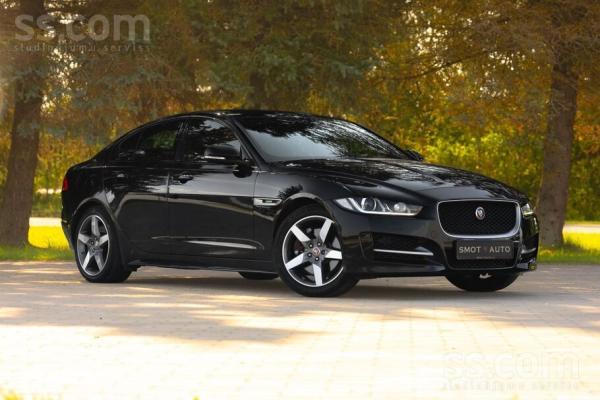 Black Jaguar XE 2019 in Jelgava, with an engine capacity of 2.00 L and mileage of 0 thousand km for 13500 €, photo 1 on AUTOMOTO.COM.LV
