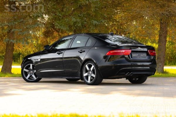 Black Jaguar XE 2019 in Jelgava, with an engine capacity of 2.00 L and mileage of 0 thousand km for 13500 €, photo 5 on AUTOMOTO.COM.LV