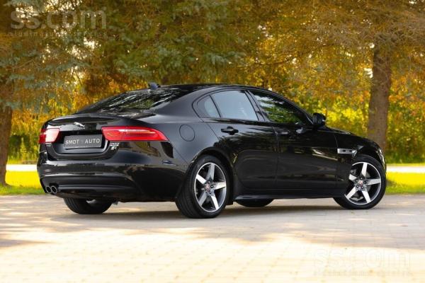 Black Jaguar XE 2019 in Jelgava, with an engine capacity of 2.00 L and mileage of 0 thousand km for 13500 €, photo 6 on AUTOMOTO.COM.LV