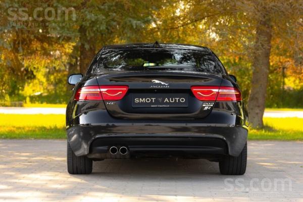 Black Jaguar XE 2019 in Jelgava, with an engine capacity of 2.00 L and mileage of 0 thousand km for 13500 €, photo 7 on AUTOMOTO.COM.LV