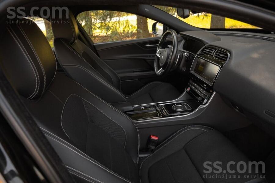 Melns Jaguar XE 2019 Jelgava, ar dzinēja tilpumu 2.00 L un nobraukumu 0 tūkst. km par 13500 €, foto 10 vietnē AUTOMOTO.COM.LV