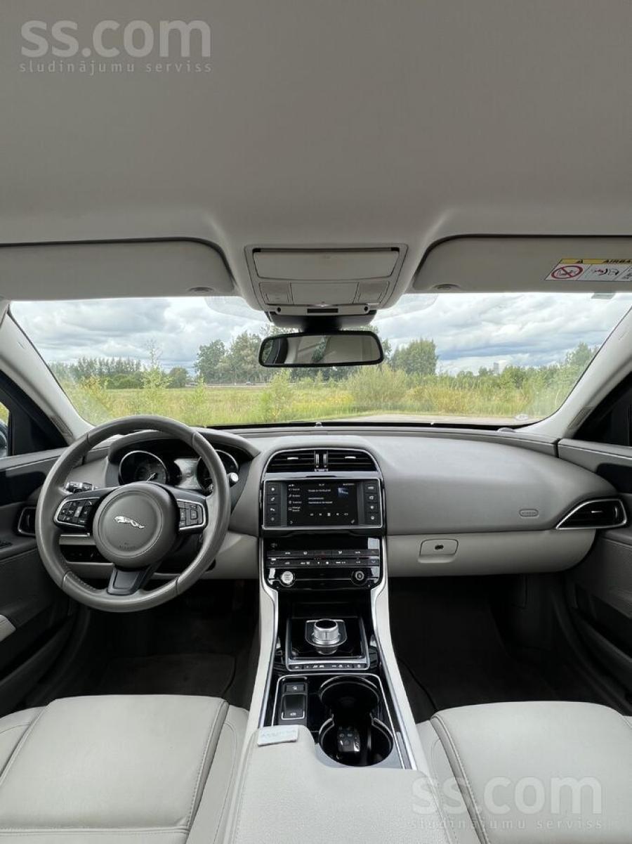 Blue Jaguar XE 2015 in Riga, with an engine capacity of 2.00 L and mileage of 264 thousand km for 6900 €, photo 14 on AUTOMOTO.COM.LV