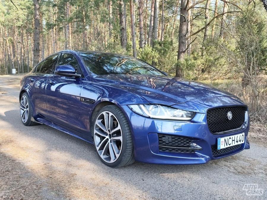 Zils Jaguar XE 2016 Varėna, ar dzinēja tilpumu 2.00 L un nobraukumu 350 tūkst. km par 11000 €, foto 4 vietnē AUTOMOTO.COM.LV