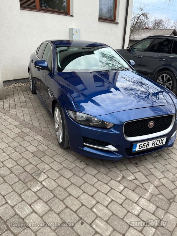Blue Jaguar XE 2016 in Tallinn, with an engine capacity of 2.00 L and mileage of 0 thousand km for 6500 €, photo 2 on AUTOMOTO.COM.LV