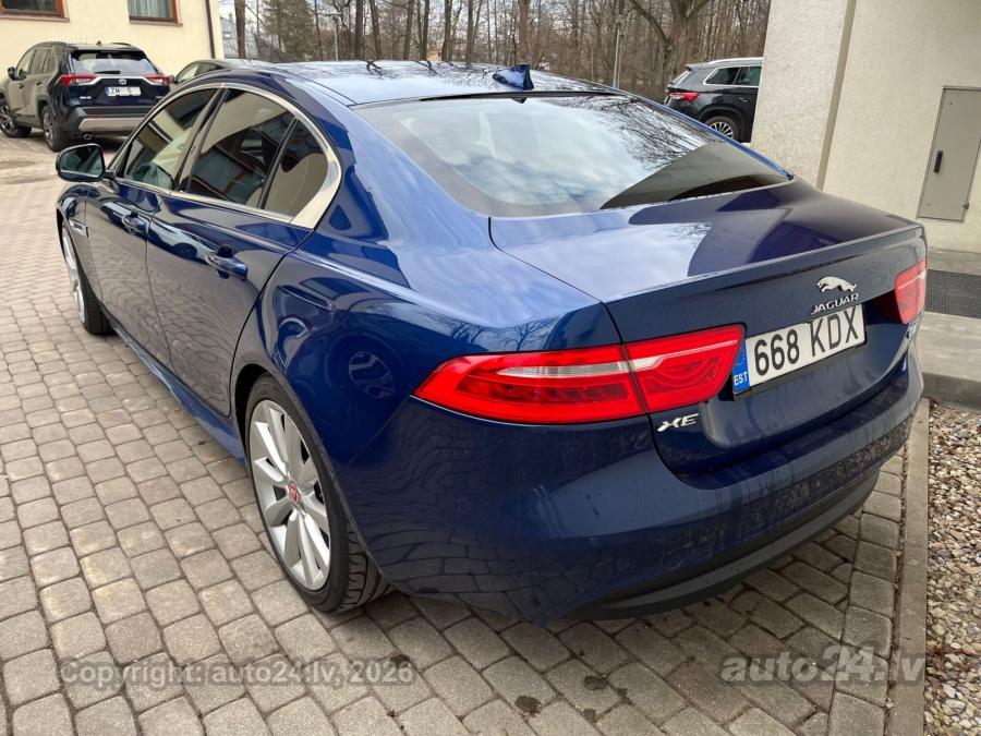 Blue Jaguar XE 2016 in Tallinn, with an engine capacity of 2.00 L and mileage of 0 thousand km for 6500 €, photo 4 on AUTOMOTO.COM.LV