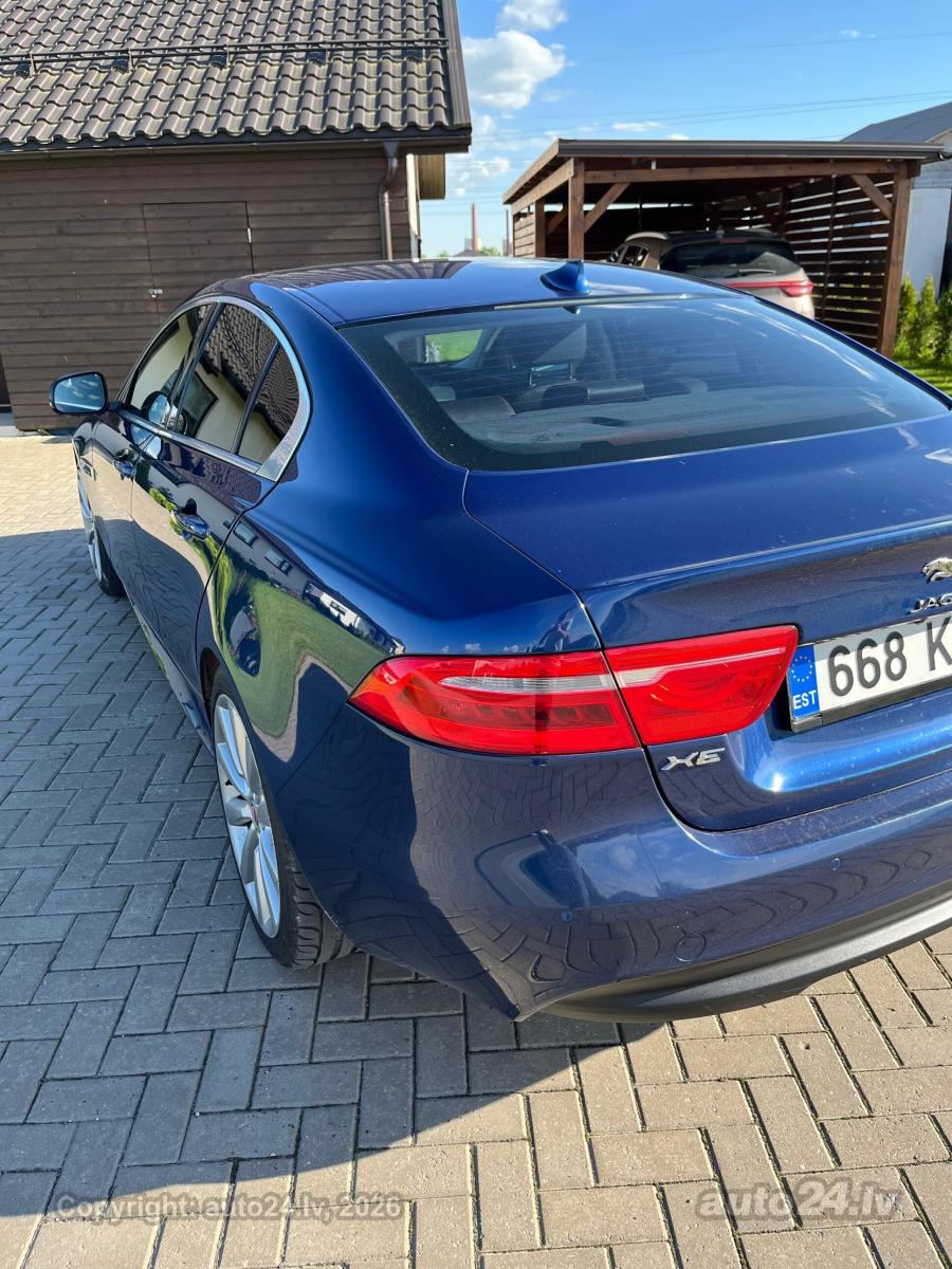 Blue Jaguar XE 2016 in Tallinn, with an engine capacity of 2.00 L and mileage of 0 thousand km for 6500 €, photo 5 on AUTOMOTO.COM.LV